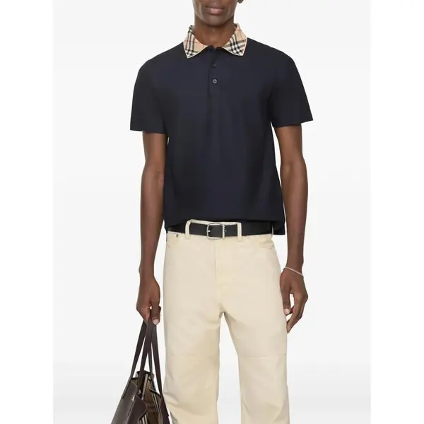 Burberry Polo Shirts - Blue