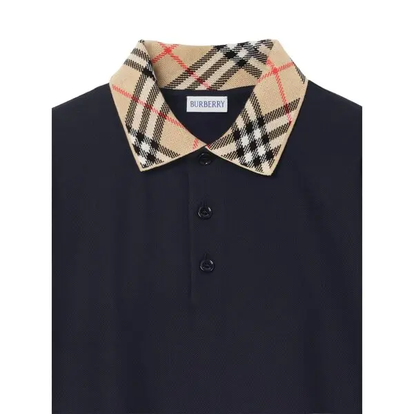 Burberry Polo Shirts - Blue