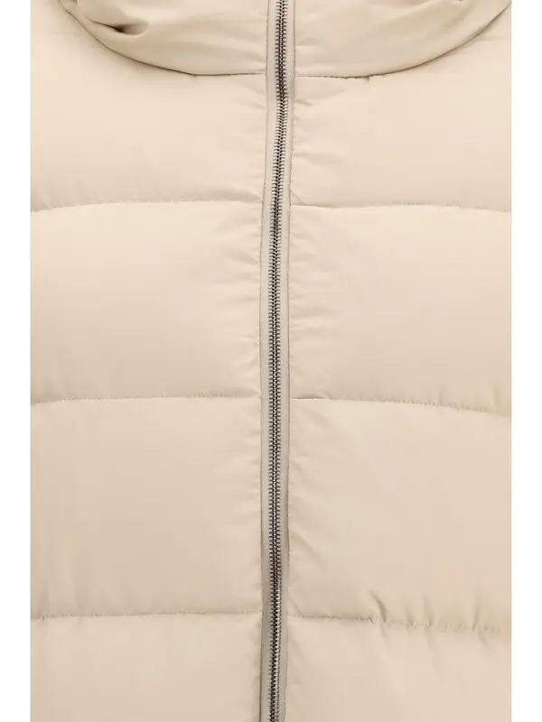 Herno Quilted Down Jacket - Cream