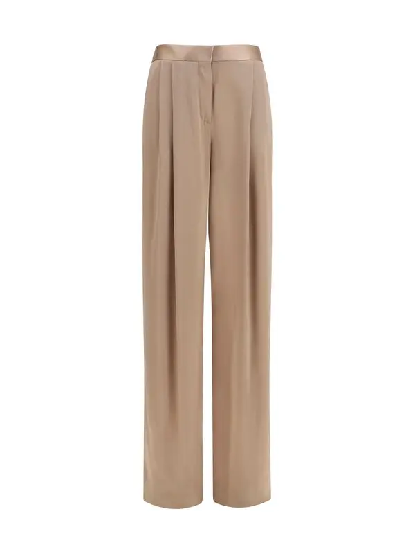 TOM FORD Straight Silk Pants - Cream