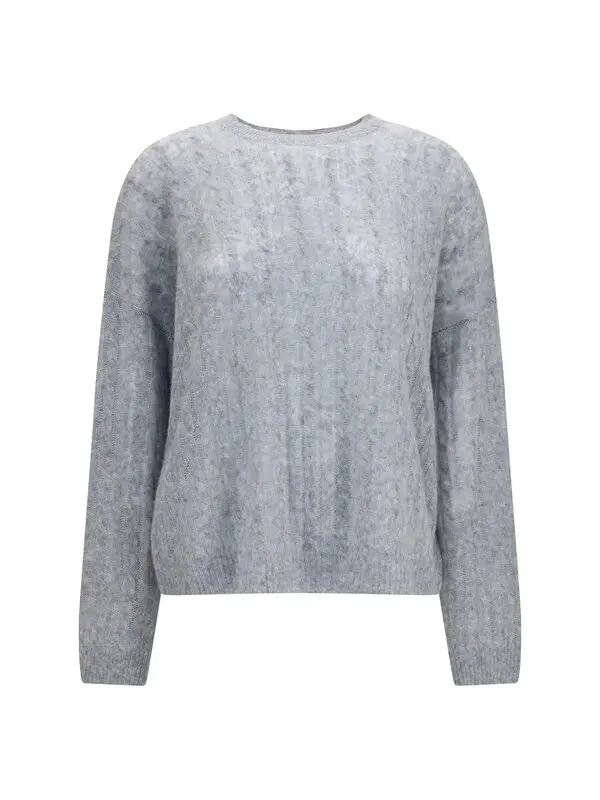 LISA YANG Amabel Cashmere And Silk Sweater - Gray