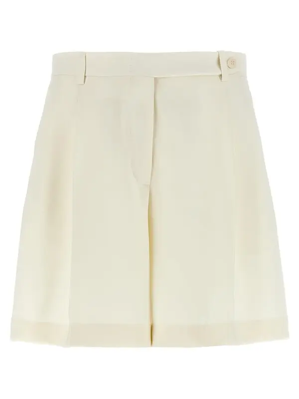 Brioni Gaia Silk Cady Shorts