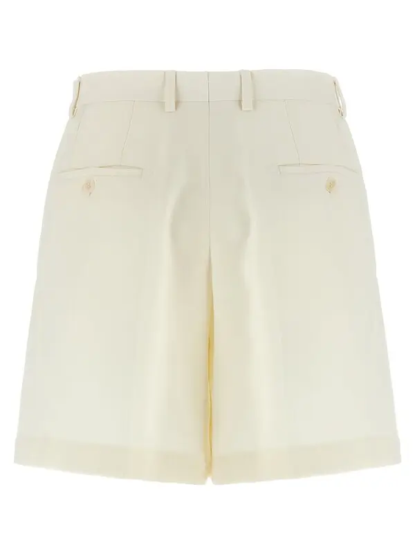 Brioni Gaia Silk Cady Shorts