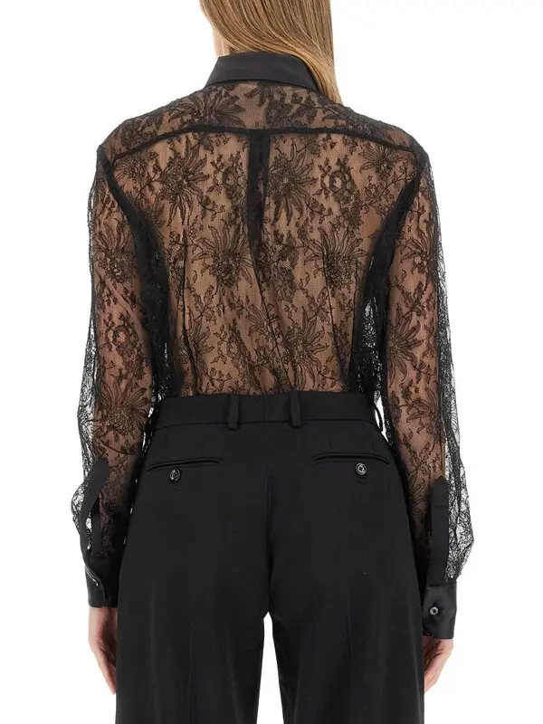 Dolce & Gabbana Chantilly Lace Shirt