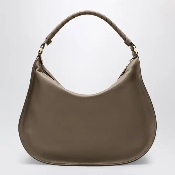 Chloé Leather Marcie Shoulder Bag - Brown