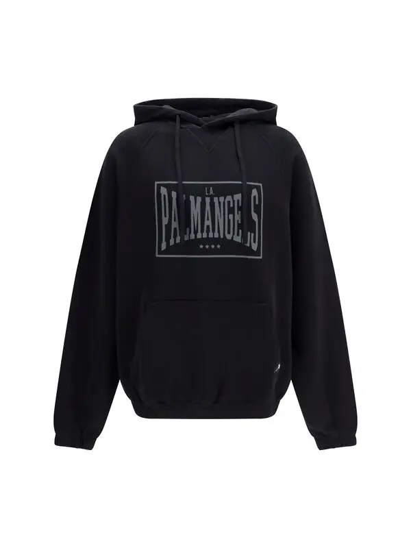 Palm Angels Vintage Box Logo Hoodie - Black