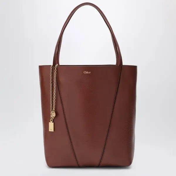 Chloé Medium Spin Tote Bag - Brown