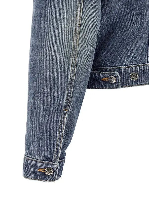 Versace Medusa' Denim Jacket
