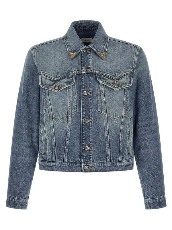 Versace Medusa' Denim Jacket