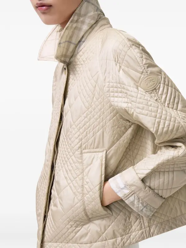 Burberry Nylon Quilted Jacket