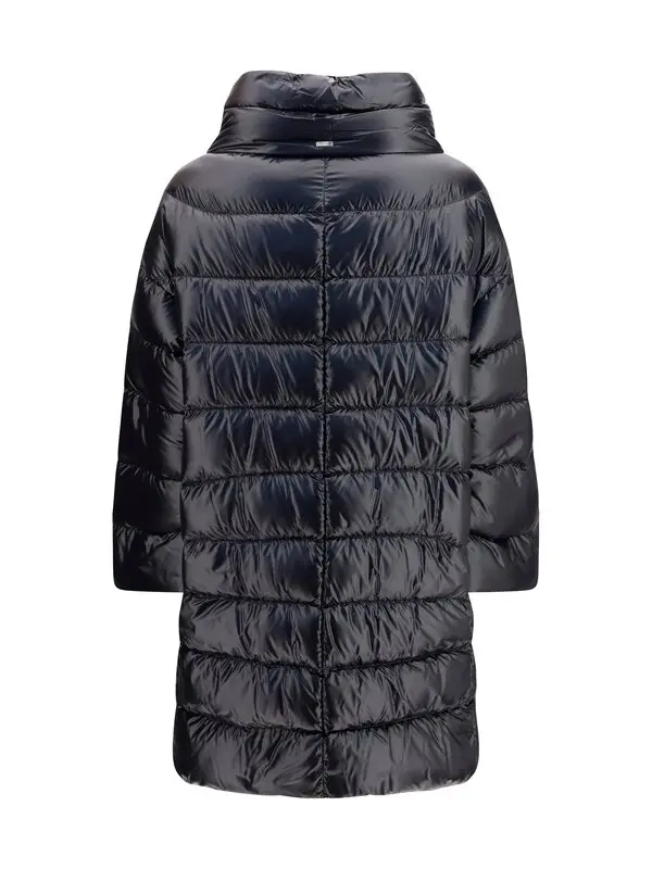 Herno Midi Down Jacket - Black