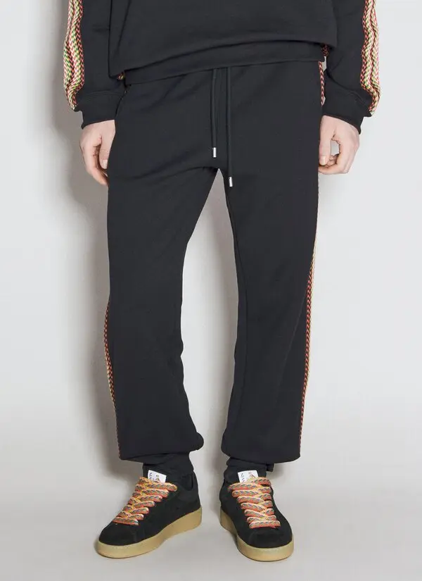 LANVIN Side Curb Track Pants