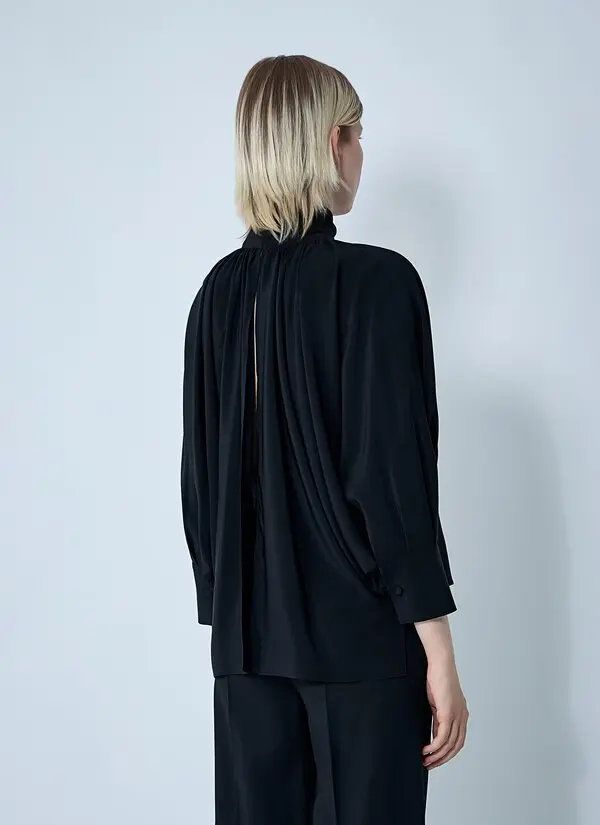 Max Mara Silk Blouse - Black