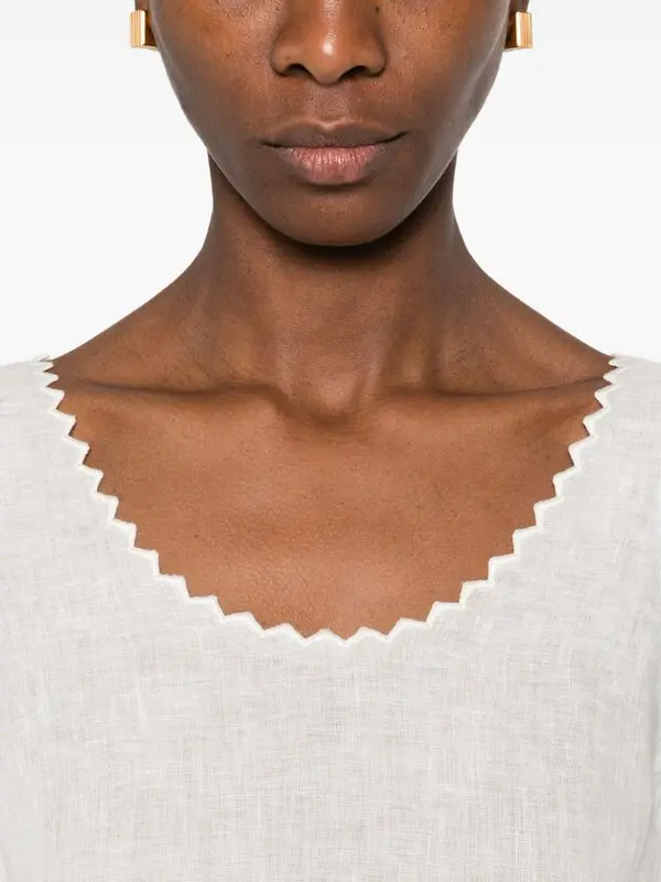 FORTE_FORTE Linen Tank Top - Multicolor