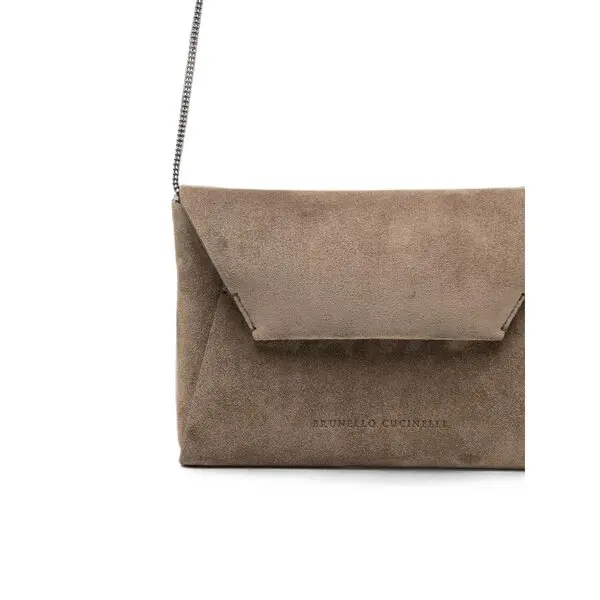 Brunello Cucinelli Clutch Bags - Brown