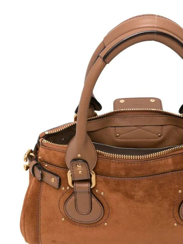 Chloé Paddington Leather Shoulder Bag - Multicolor