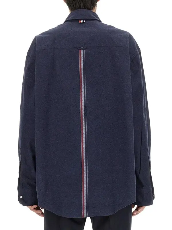 Thom Browne 4bar Shirt - Blue