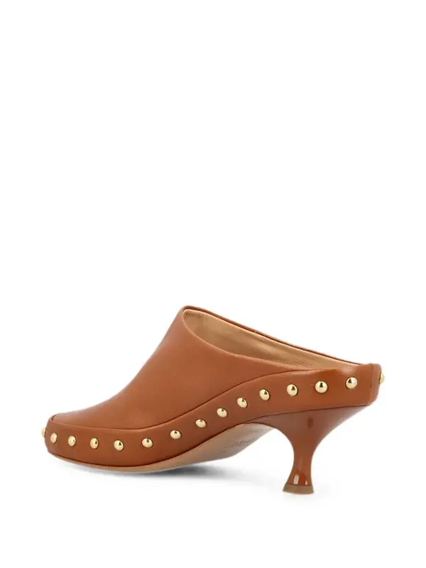Chloé Junie Leather Mules