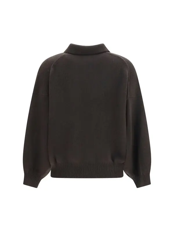 LISA YANG Etta Cashmere Sweater - Brown