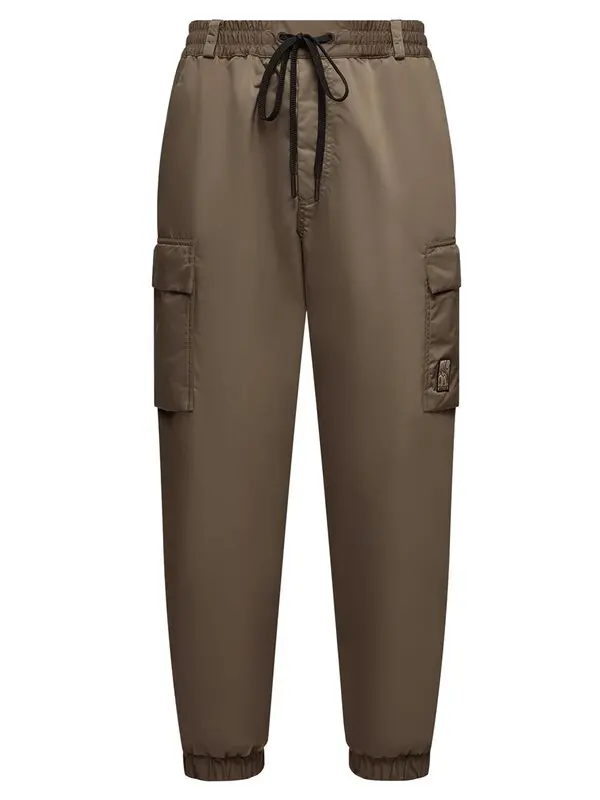 Moncler Grenoble Gabardine Cargo Trousers - Green
