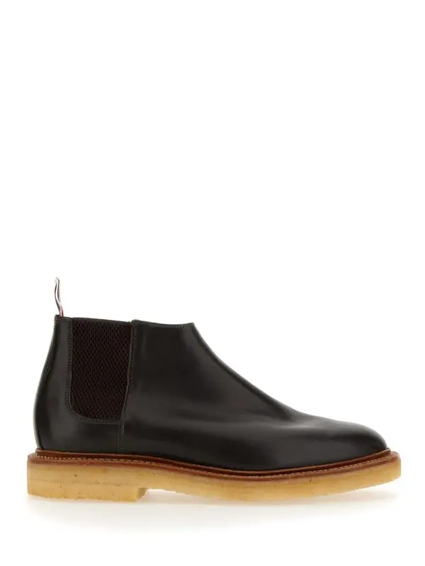 Thom Browne Chelsea Boot - Brown