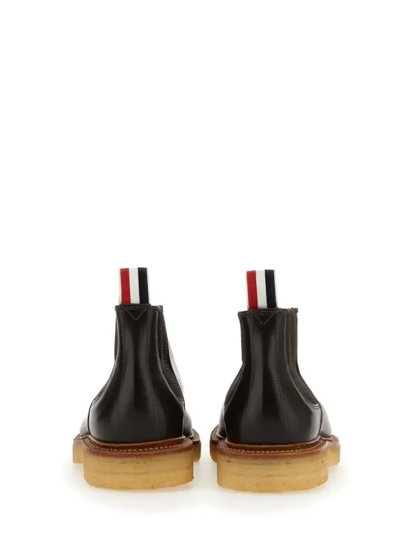 Thom Browne Chelsea Boot - Brown
