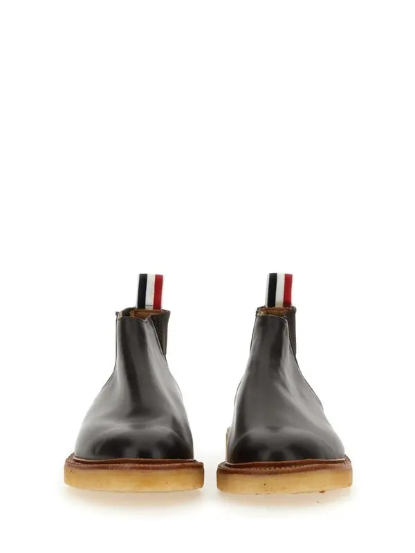 Thom Browne Chelsea Boot - Brown