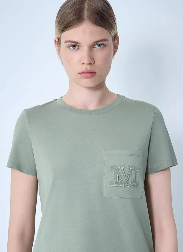 Max Mara Logo Motif T-shirt
