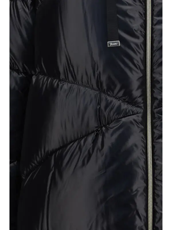 Herno Quilted Drawstring Down Jacket