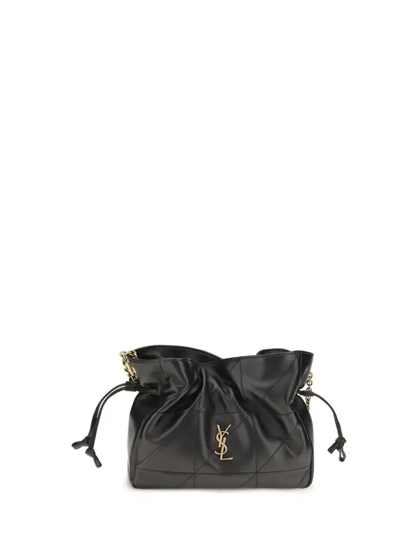 Saint Laurent Jamie Pouch With Strap - Black
