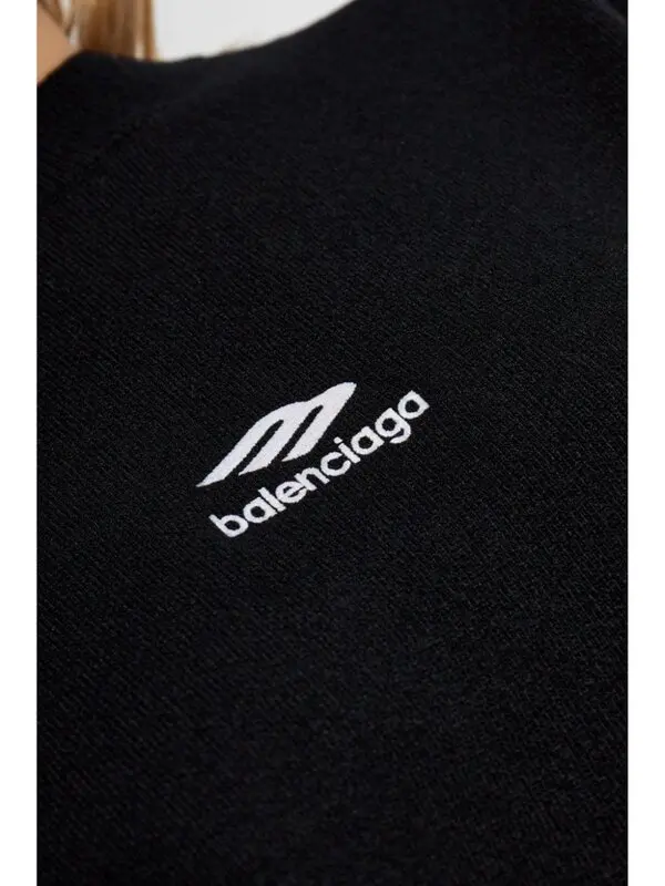 Balenciaga Wool Knitted Ski Crewneck