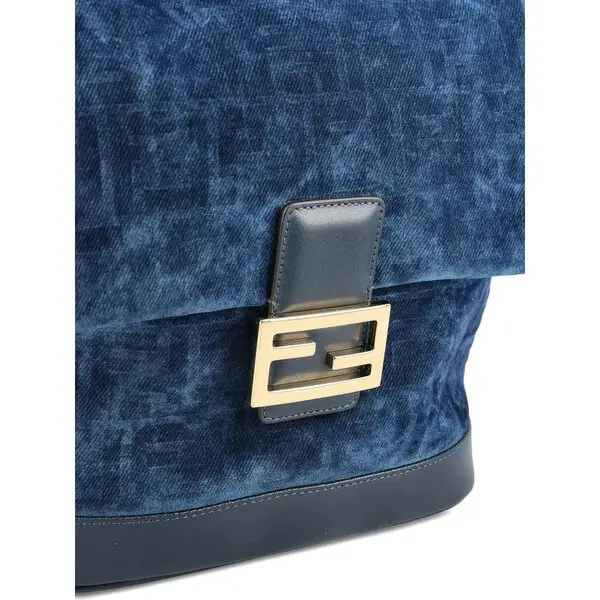 Fendi Calf Leather Backpack - Multicolor