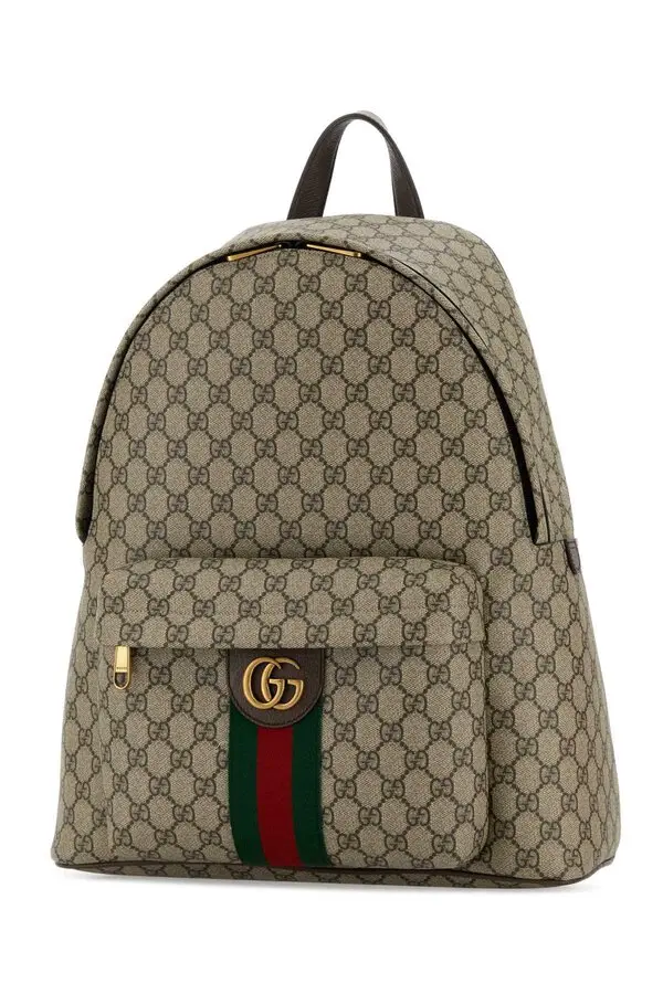 Gucci Printed Canvas Medium Ophidia Backpack