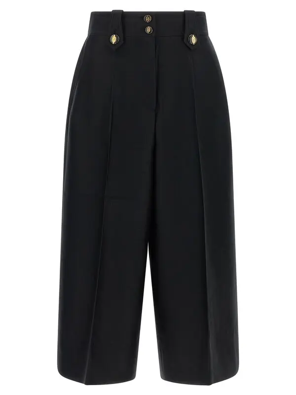 Zimmermann Valiant Culotte Pants - Black
