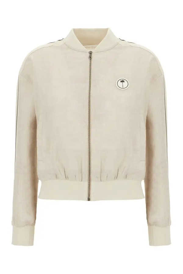 Palm Angels Zip Up Track Jacket - Multicolor