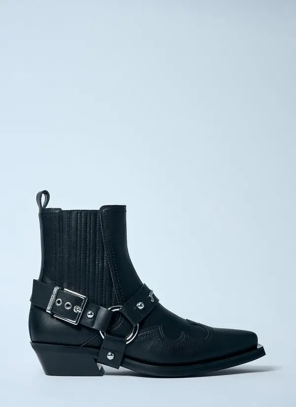 GANNI Low-cut Western Chelsea Boots