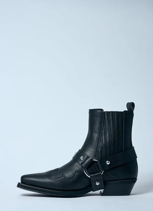GANNI Low-cut Western Chelsea Boots