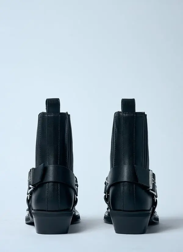 GANNI Low-cut Western Chelsea Boots