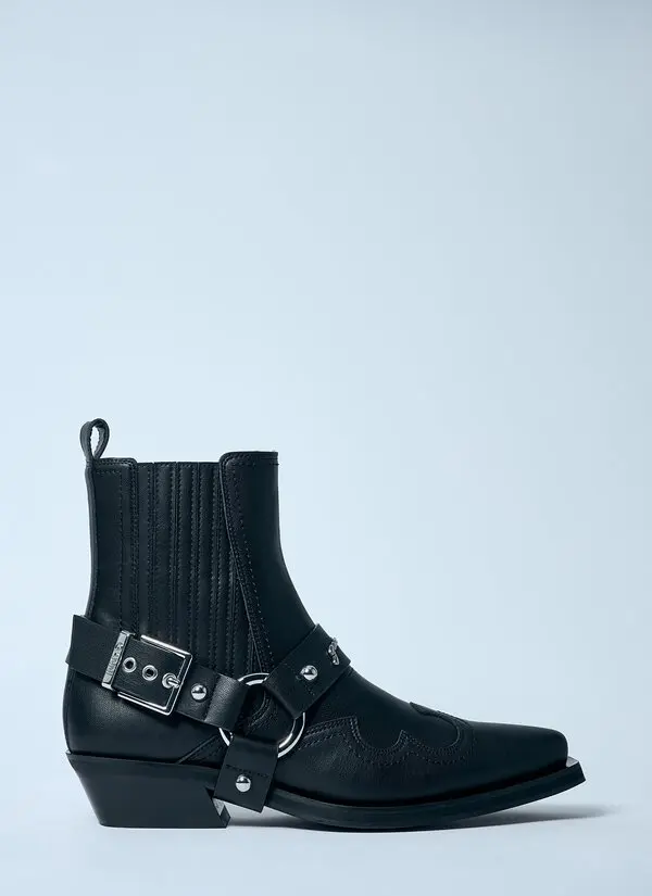 GANNI Low-cut Western Chelsea Boots