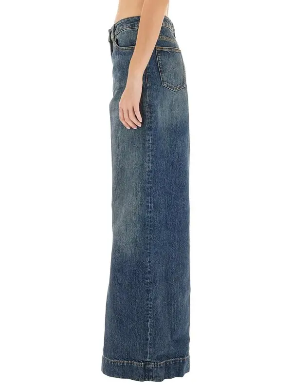 Etro Jeans With Embroidered Pegasus