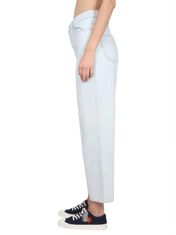 Kenzo Carrot Fit Jeans - Multicolor