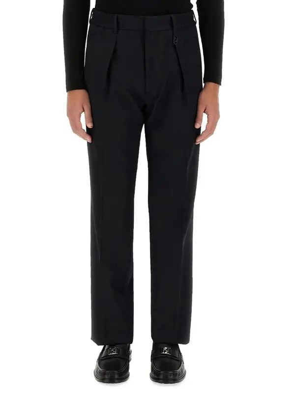 Fendi Wool Pants - Blue