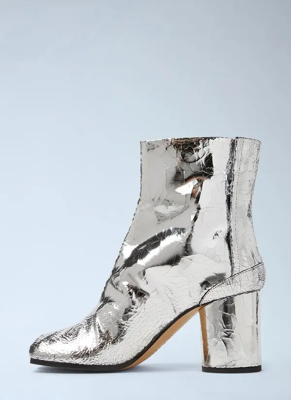 MAISON MARGIELA Metallic Tabi H80 Boots