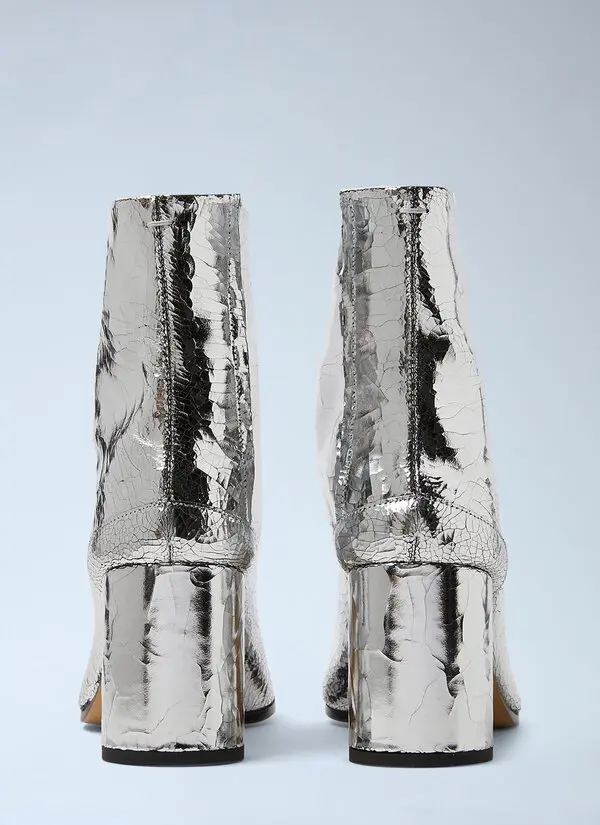 MAISON MARGIELA Metallic Tabi H80 Boots
