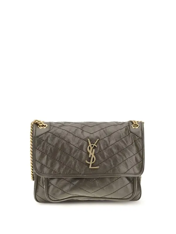 Saint Laurent Niki Shoulder Bag - Green
