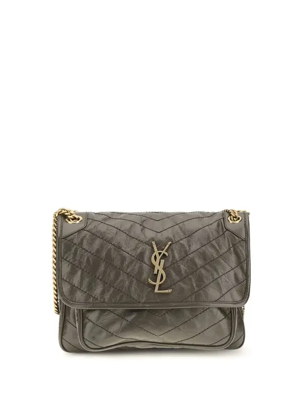 Saint Laurent Niki Shoulder Bag - Green
