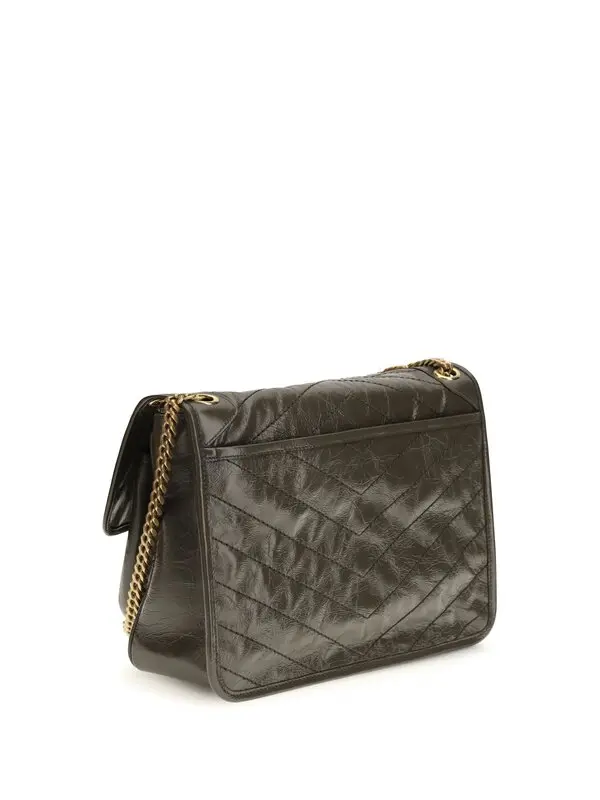 Saint Laurent Niki Shoulder Bag - Green
