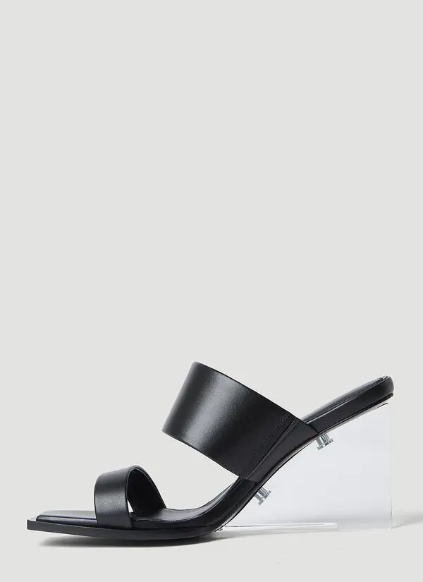 Alexander McQueen Shard High Heel Sandals - Black