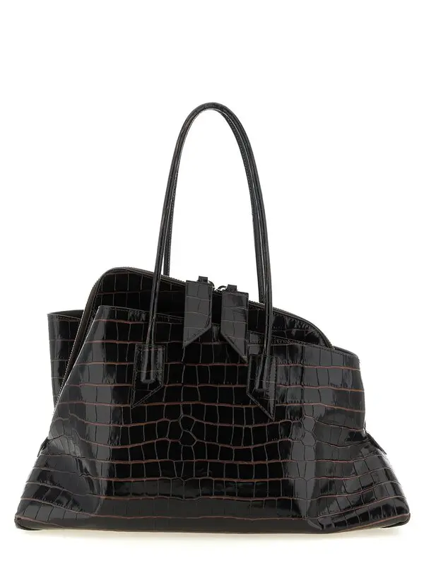 Attico La Passeggiata Medium' Shoulder Bag - Brown
