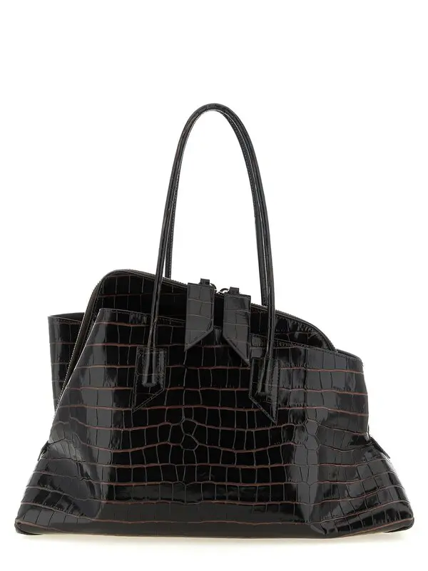 Attico La Passeggiata Medium' Shoulder Bag - Brown